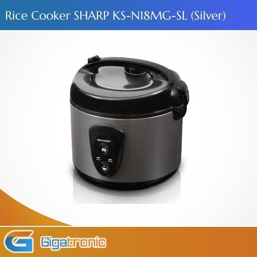 Jual Sharp Magic Com Rice Cooker Ks-N18Mg-Sl 1,8L Silver | Shopee Indonesia