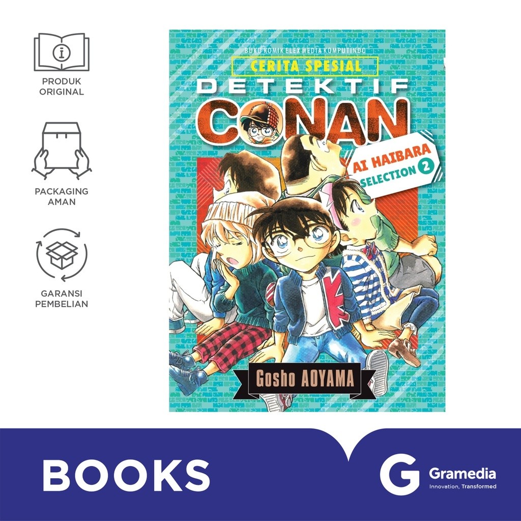 Jual Komik Detektif Conan Ai Haibara Selection 02 (Aoyama Gosho) | Shopee Indonesia