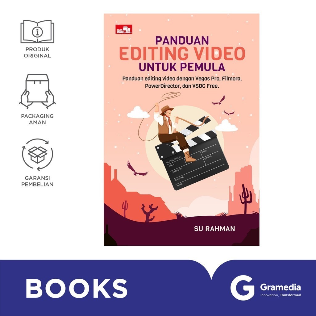 Jual Buku Panduan Editing Video Untuk Pemula (Su Rahman) | Shopee Indonesia