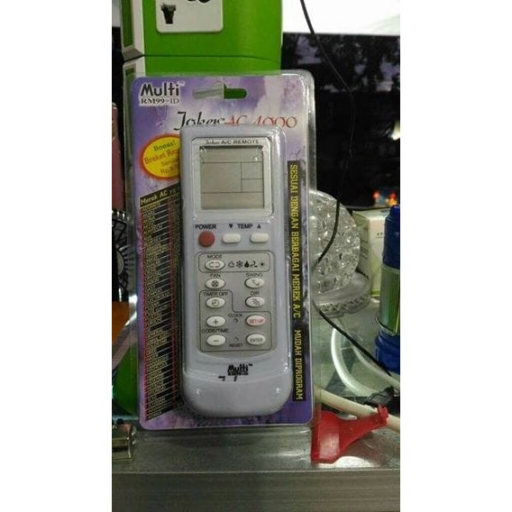 Jual JOKER AC-4000 REMOTE REMOT AC UNIVERSAL BISA BUAT SEMUA MEREK AC ...