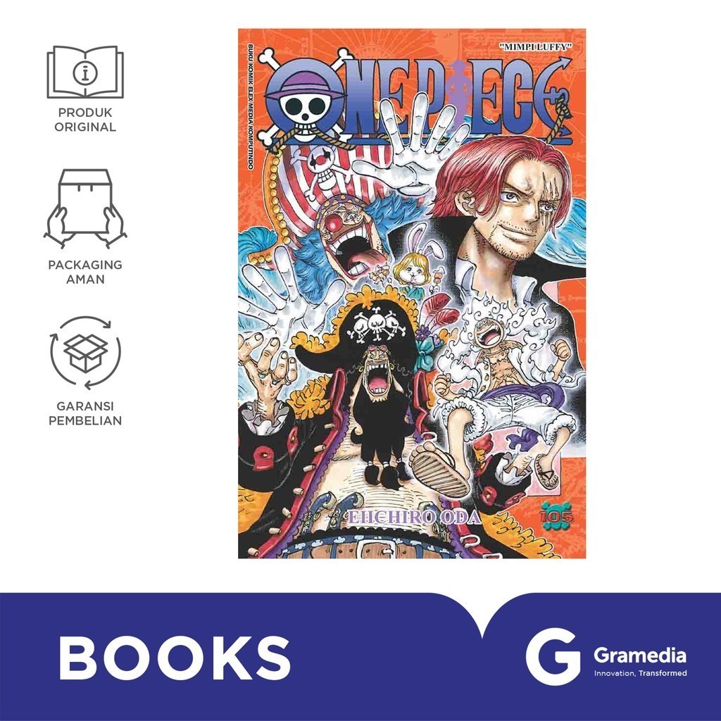 Jual Komik One Piece 105 (Eiichiro Oda) | Shopee Indonesia