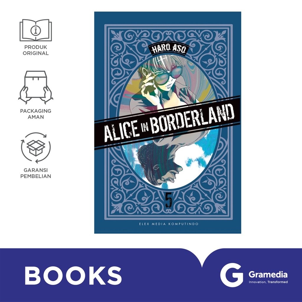 Jual Komik Alice in Borderland Vol. 05 (HARO ASO) | Shopee Indonesia