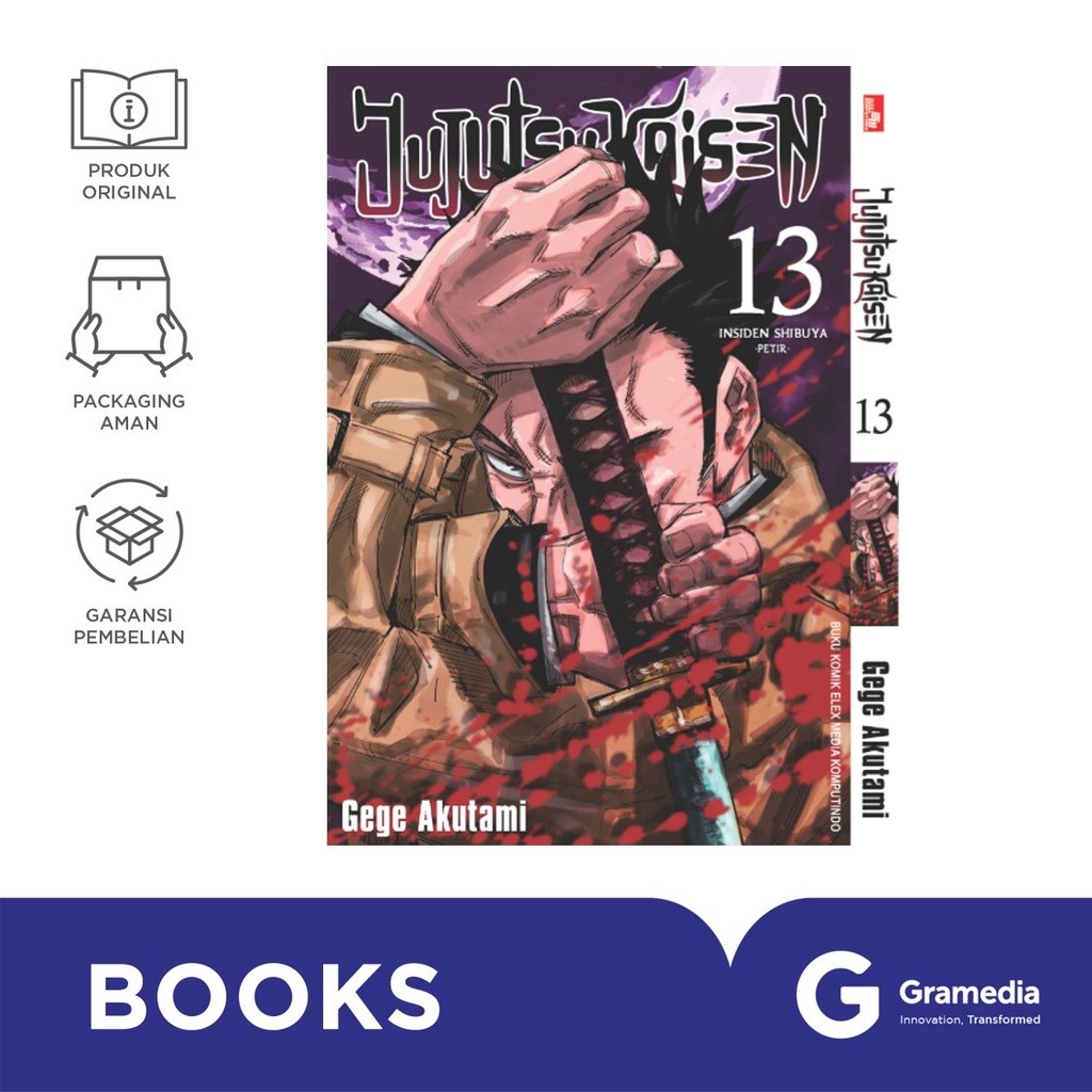 Jual Komik Jujutsu Kaisen 13 (Gege Akutami) | Shopee Indonesia