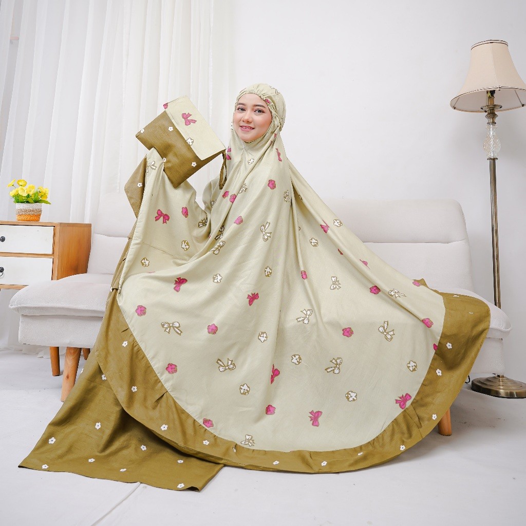 Jual Mukena Wanita Rukuh Dewasa Mukenoh Traveling Terbaru 2025 Rokoh ...