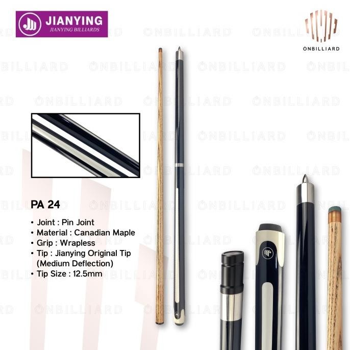 Jual JIANYING PA Series Cue Stick Billiard + Extension PA-24 PA-29 ...