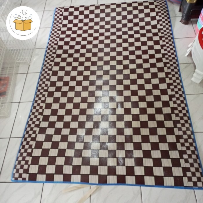 Jual Laris Tikar Lantai Plastik Tebal 3mm 160x200/Karpet Matras Alas ...