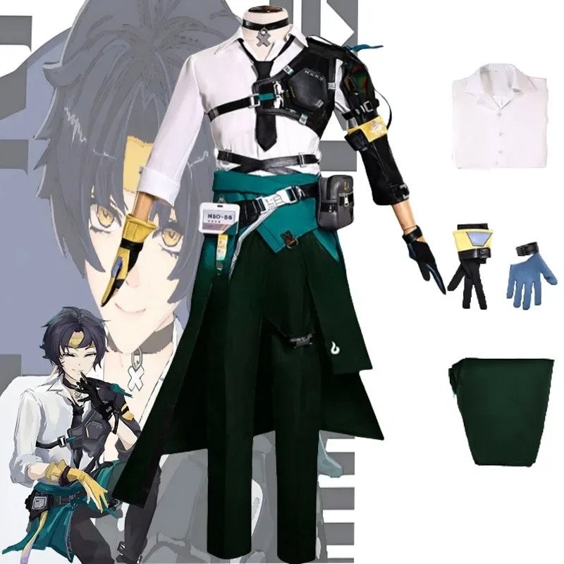 Jual Game Zenless Zone Zero Harumasa Cosplay Costume Wig Uniform ...