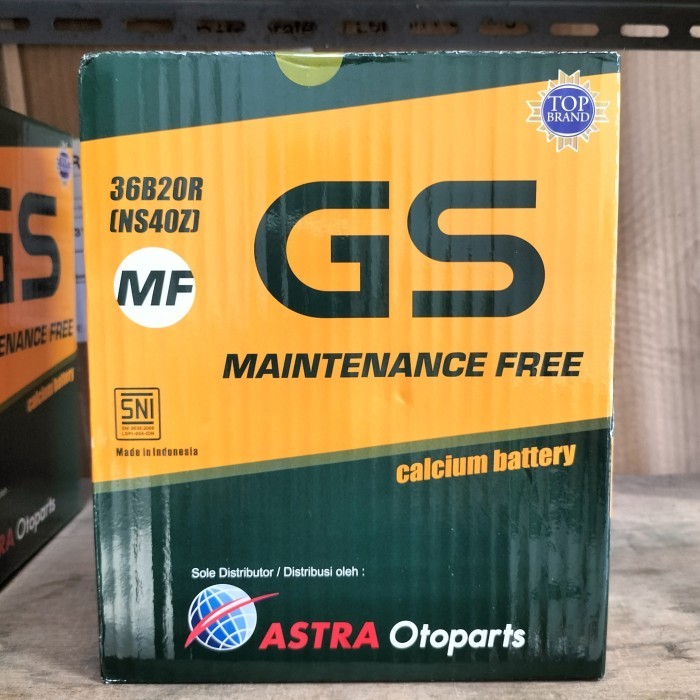 Jual Aki Kering Ns40Z / 36B20R Gs Astra Mf Untuk Rush, Terios, Luxio 35Ah | Shopee Indonesia