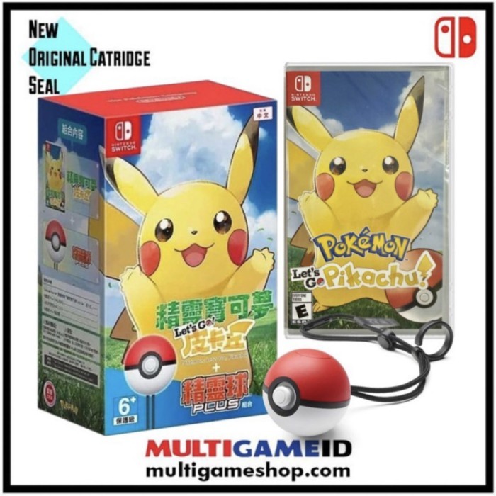 Jual Nintendo Switch Pokemon Lets Go Pokeball Plus | Shopee Indonesia