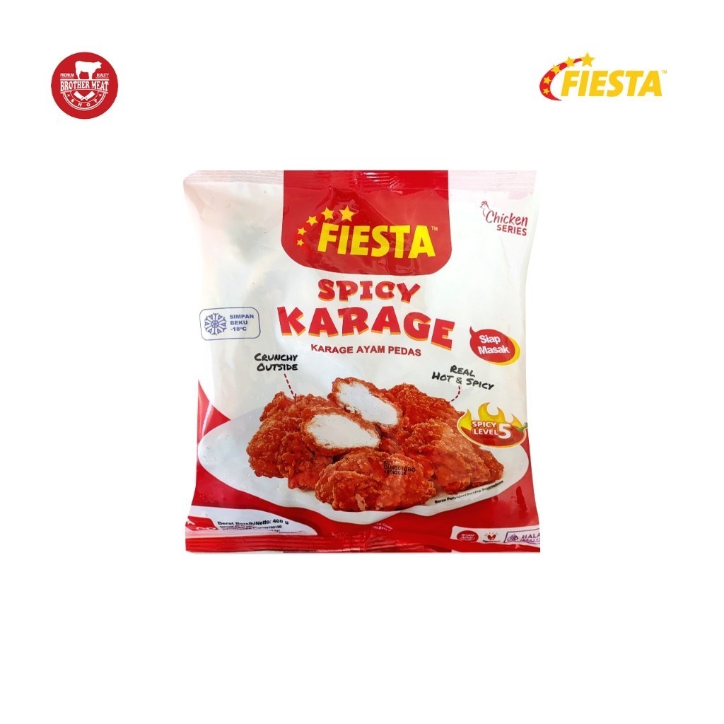 Jual Fiesta Spicy Karage 400gr, Olahan Daging Ayam - Brothermeatshop ...