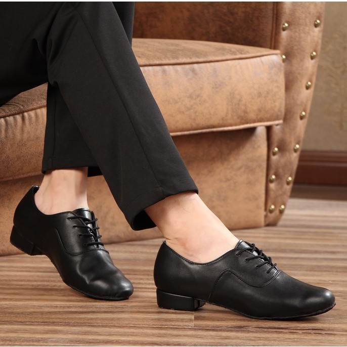 Jual Sepatu Dansa Modern Pria Gaya Baru Dewasa Latin Tari Anak-anak ...