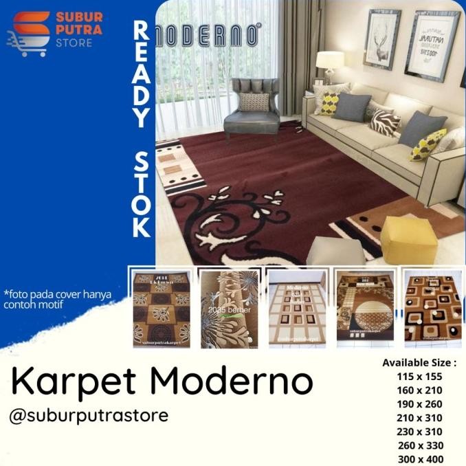 Jual karpet moderno 190 x 260cm (VARIAN I) | Shopee Indonesia