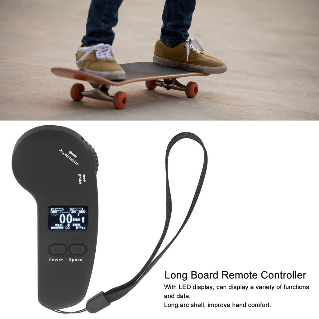 Jual [WMA] Skateboard Listrik 4 Roda Remote Control 2.4GHz Skateboard ...