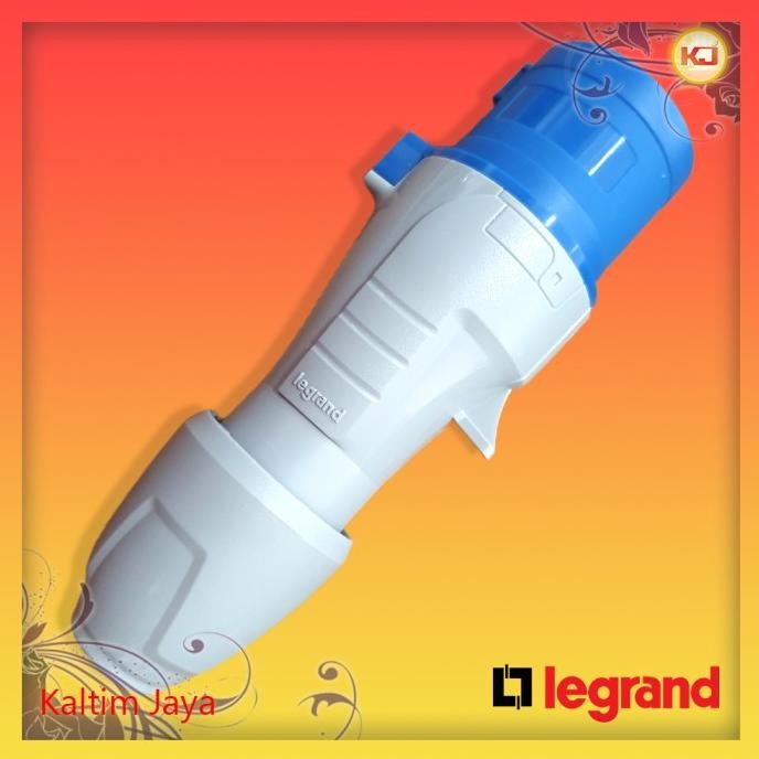 Jual INDUSTRIAL PLUG/SOCKET MOBILE/SURFACE MOUNTING 16A 3PIN LEGRAND 2P+E 3 PIN IP44 STEKER ...