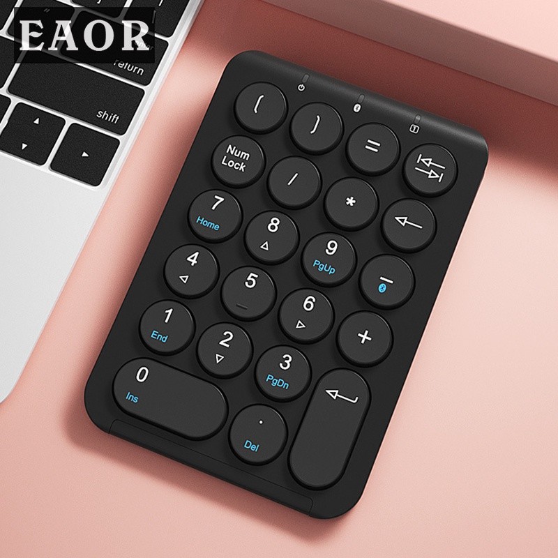 Jual EAOR Bluetooth Numerik Keyboard 22-Key Mini Nirkabel Keypad ...