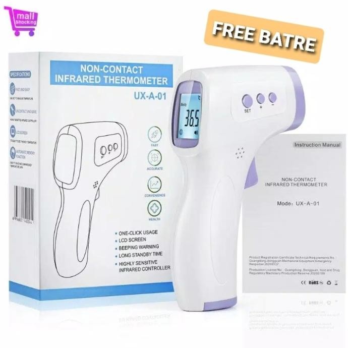 Jual Termometer Infrared Digital Tembak Original Dan Terpercaya ...