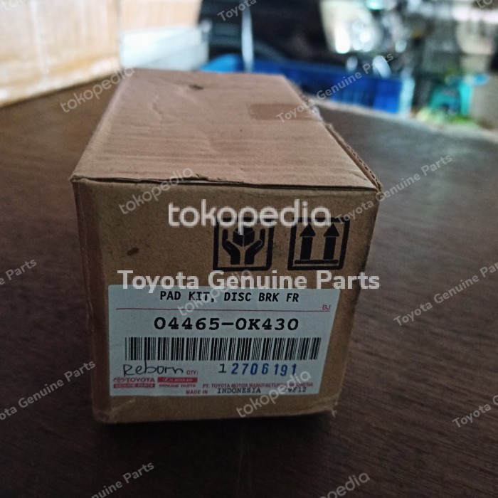 Jual Kampas depan Inova Reborn Ori 04465-0k430 | Shopee Indonesia