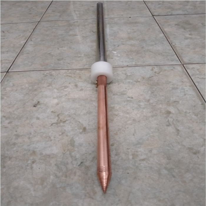 Jual Splitzen / Tombak penangkal Petir Full Tembaga 3/4 x 30 cm ...