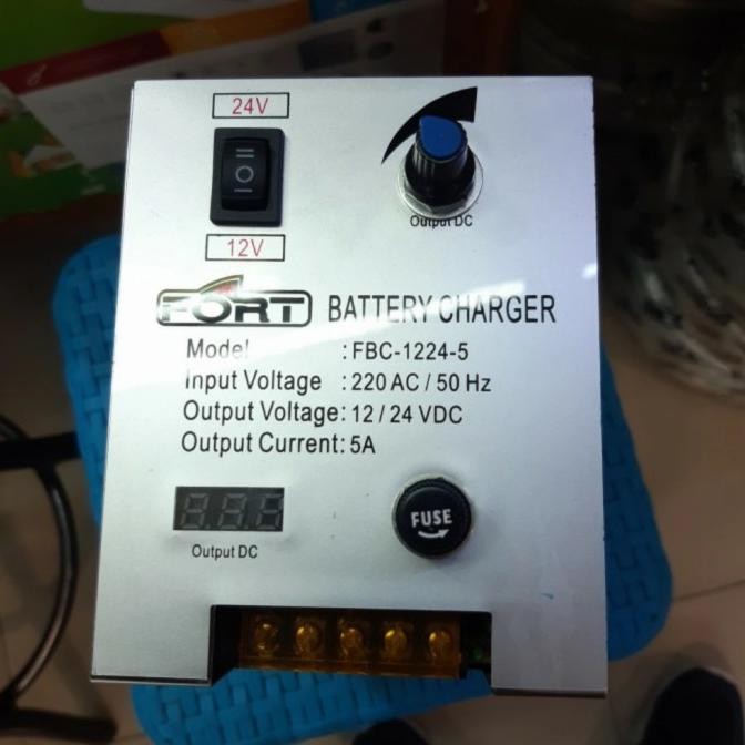 Jual BATTERY CHARGER 12V/24V 5A CHARGER AKI PANEL ATS GENSET MOBIL ...