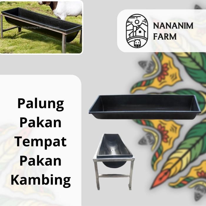 Jual Palung Pakan Tempat Pakan Kambing Domba Besar Sapi Talang Pakan ...