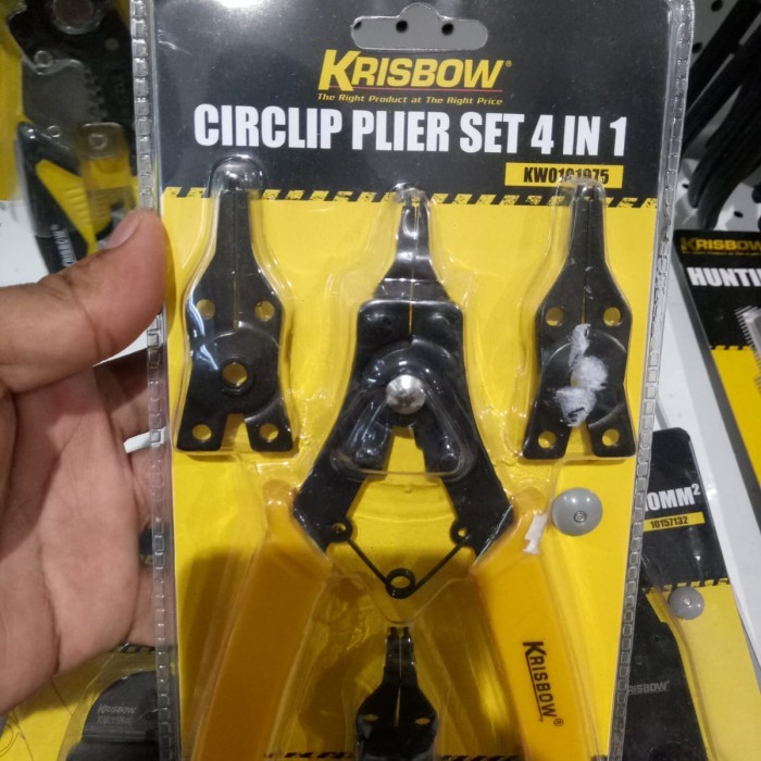 Jual Jual Krisbow Set Tang Snap Ring 4 In 1 | Shopee Indonesia
