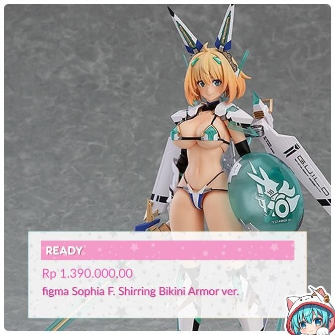 Jual figma Sophia F. Shirring - Bikini Armor ver. - Bunny Suit Planning | Shopee Indonesia