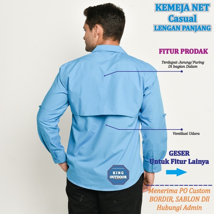 Jual Dijual SERAGAM KERJA PDH LENGAN PANJANG BIRU TOSCA KEMEJA KERJA PDH/PDL | Shopee Indonesia