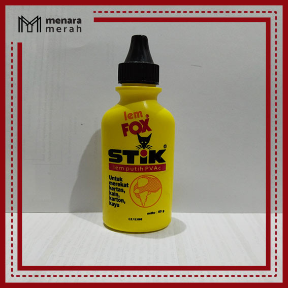 Jual Lem Fox Stik - Lem putih PVAC 60 g | Shopee Indonesia