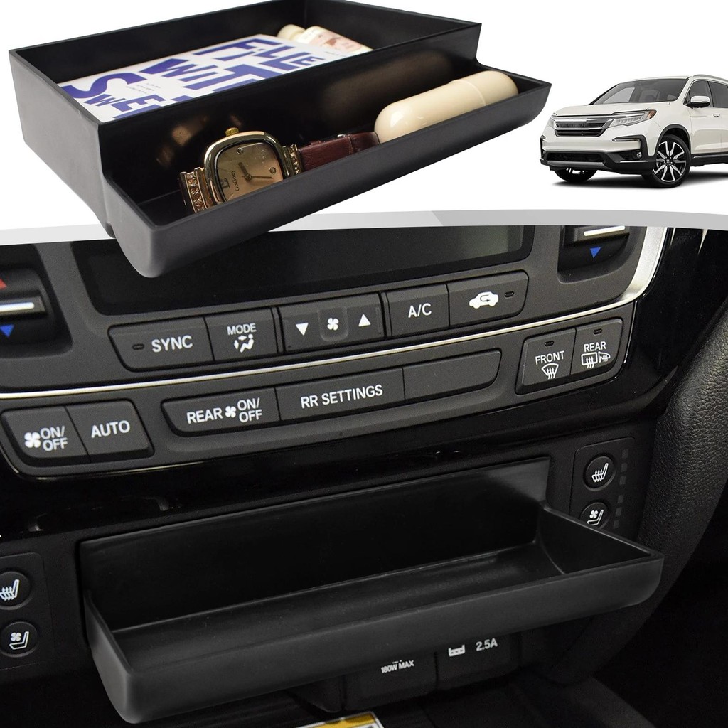 Jual center console drawer storage box tray for honda pilot 2016-2022 ...