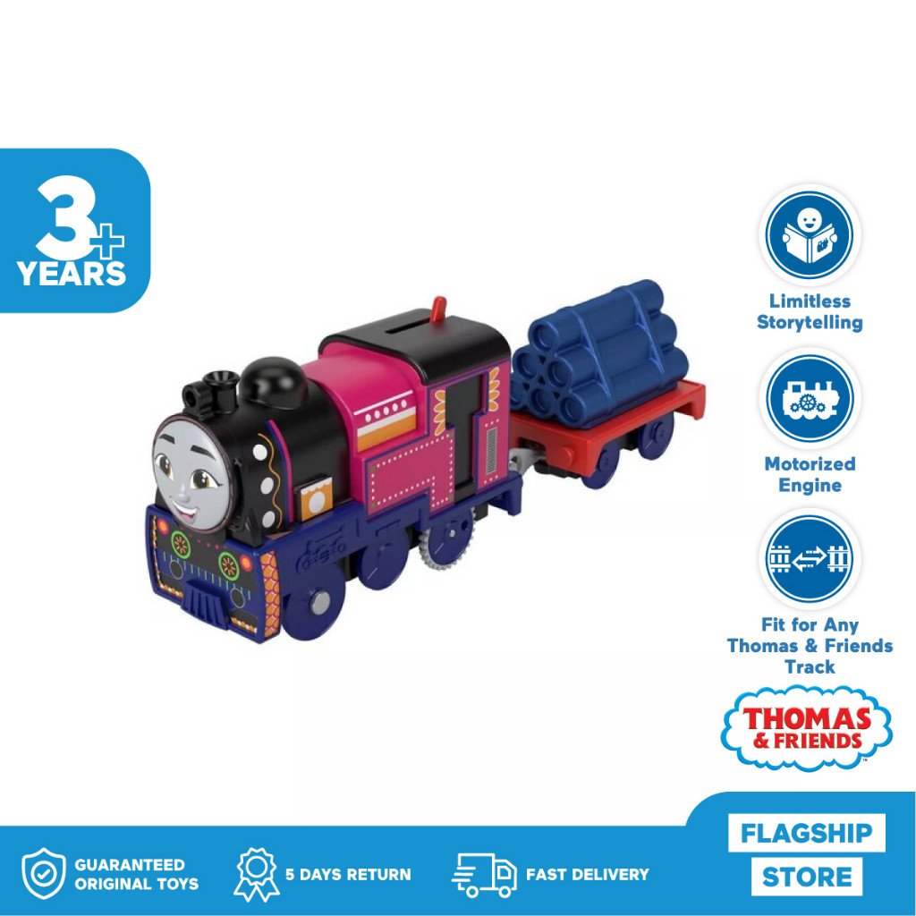 Jual NEW LOOK Thomas & Friends Motorized Engine Ashima - Mainan Kereta ...
