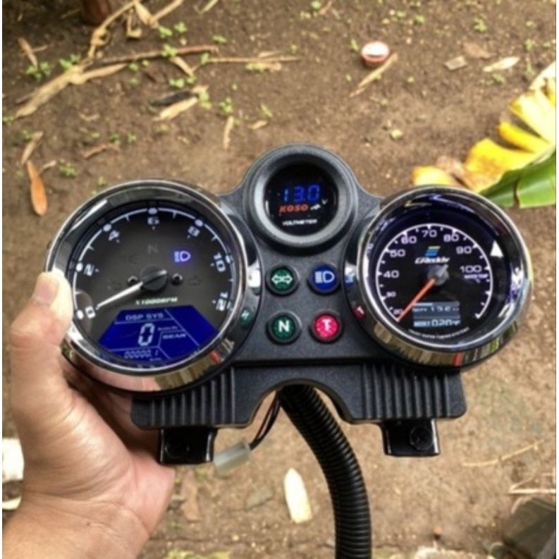 Jual SPEEDOMETER SPEDOMETER DIGITAL NINJA 150 R / SS ORIGINAL CUSTOM ...