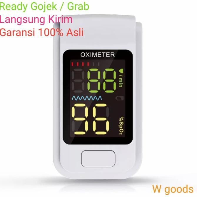 Jual Oximeter Fingertip Oxymeter Alat Ukur Oksigen Spo2 Original ...
