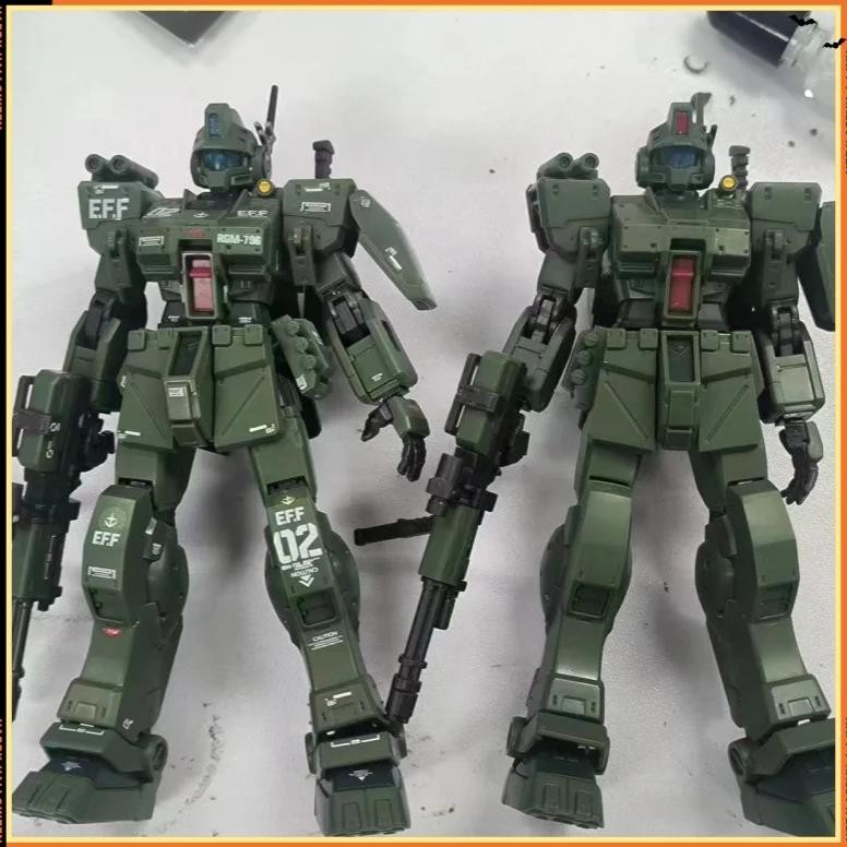 Jual xfs model hg 1/144 rgm-79s gm spartan assembly model movable joints high quality ...