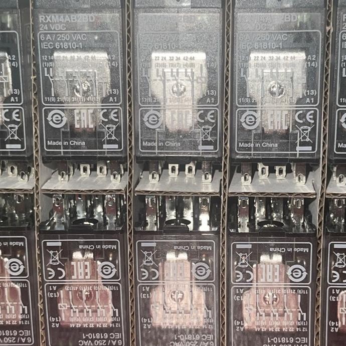 Jual Promo RXM4AB2BD Relay 24VDC 650ohm 6A 4PDT RXM Series Power Relay PS10 COD | Shopee Indonesia