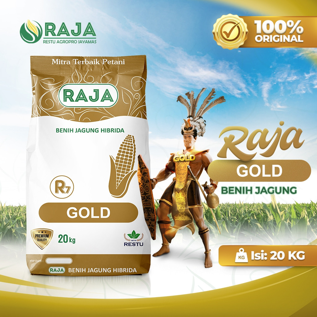 Jual Benih Jagung Hibrida RAJA R7 Gold - 20kg Sack | Shopee Indonesia