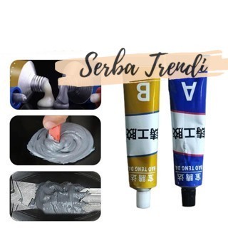 Jual LEM EPOXY AB 20 gram 50gram Lem Campur Penambal Besi Steel ...