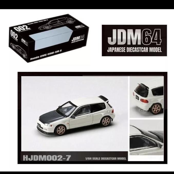 Jual Hobby Japan JDM64 Honda Civic EG6 SIR II Kap Mesin Karbon | Shopee Indonesia