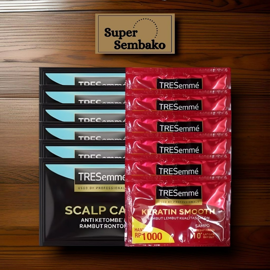 Jual SHAMPO SAMPO TRESEMME SCALP CARE KERATIN SMOOTH RAMBUT RONTOK ANTI ...