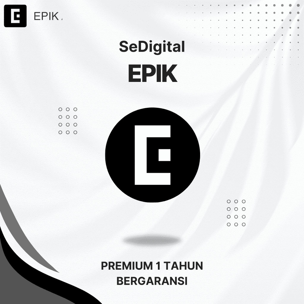 Jual Epik Ai Premium 1 Tahun Bergaransi (Proses Cepat Open 24 Jam) | Shopee Indonesia