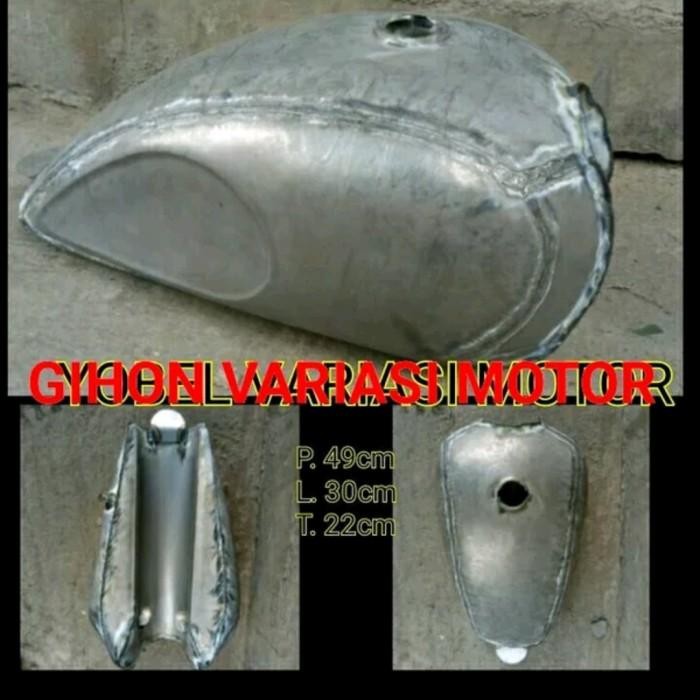 Jual tangki custom model kawasaki w175 untuk scorpio tiger megapro ...