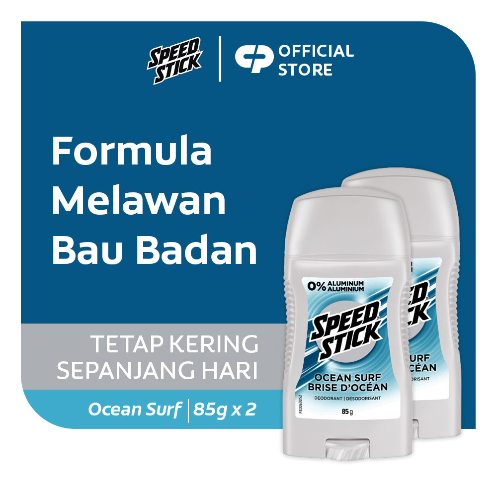 Jual Men Speed Stick Ocean Surf 85g Deodorant For Men - Deodoran Pria ...