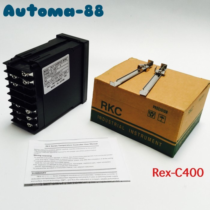Jual Rkc Rex-C400 Digital Pid Temperature Controller 48X96 Mm Output Relay Original | Shopee ...