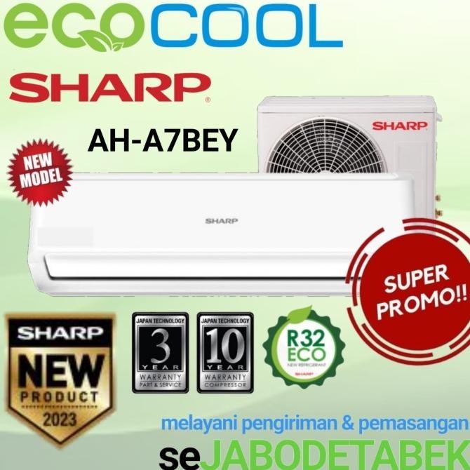 Jual new ac sharp ah -a7bey ac 3/4 pk r32 garuda series harga unit only | Shopee Indonesia