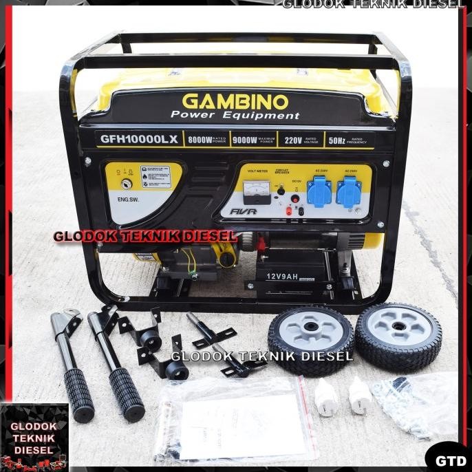 Jual Genset Bensin 8000 W Gasoline Generator Listrik 9000 Watt Original ...