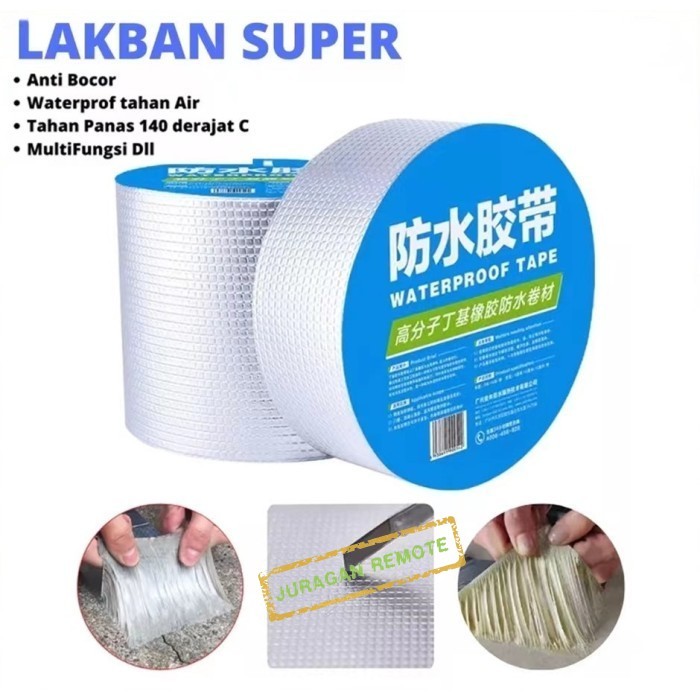 Jual Lakban Anti Bocor Lem Anti Air Lakban Isolasi Aluminium Foil Butyl ...