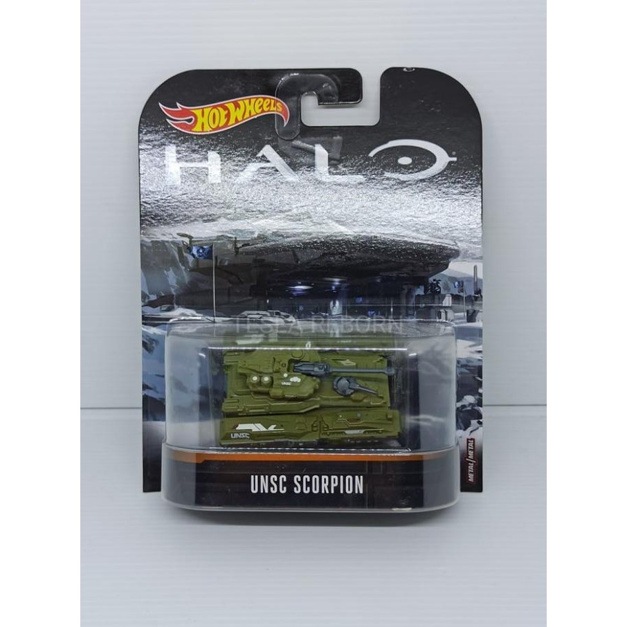 Jual Hotwheels Hot Wheels Retro HALO - UNSC Scorpion | Shopee Indonesia