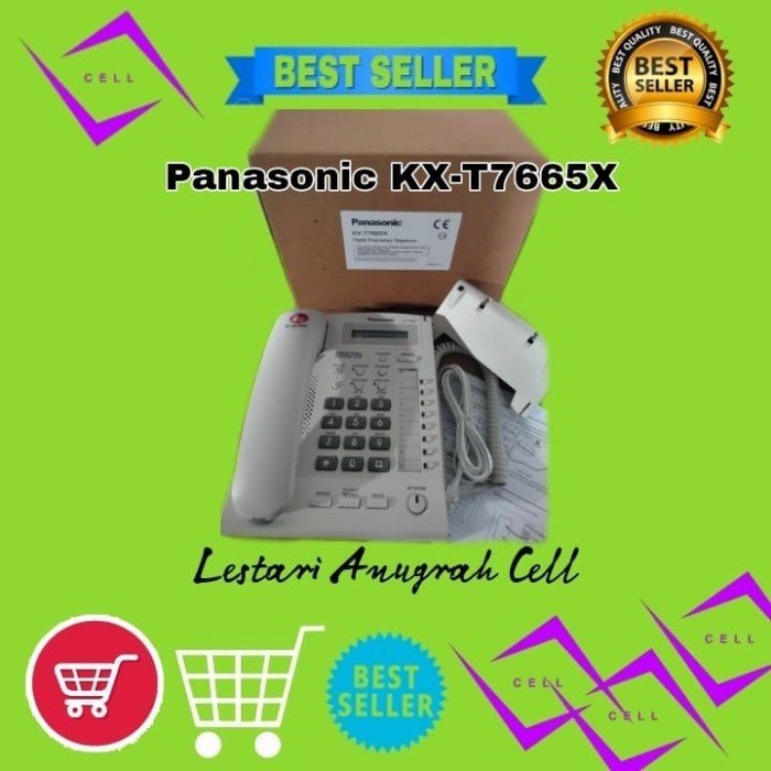 Jual Telephon Digital - Panasonic KX-T7665 | Shopee Indonesia