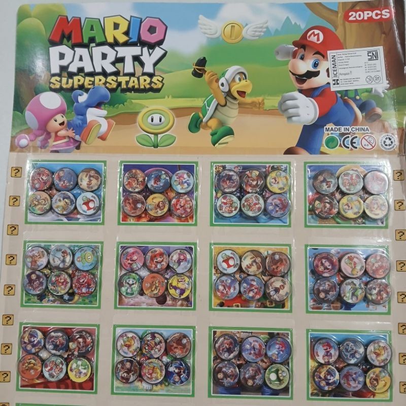 Jual Magnet Kancing Koin 6pc Magnit mainan anak jadul jaman dulu ...