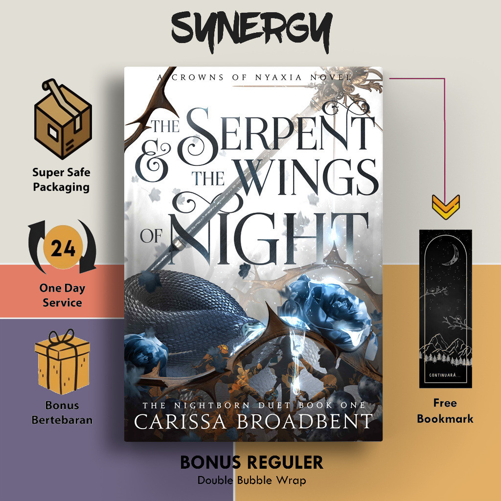 Jual The Serpent and the Wings of Night (Crowns of Nyaxia) by Carissa ...