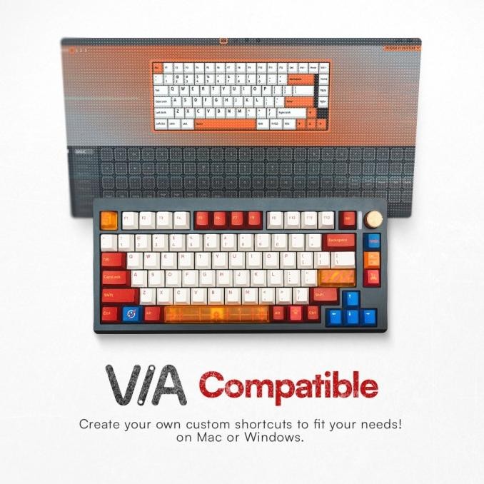 Jual ROVER84 Lightyear Edition Wireless CNC Aluminium Mechanical ...